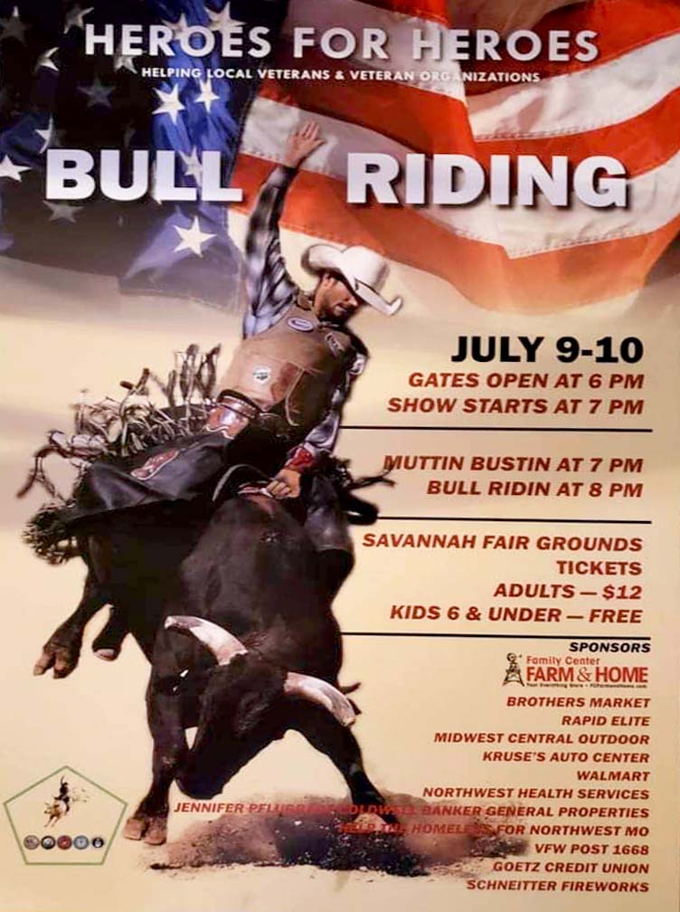 Savannah Bull Riding – Heroes for Heroes